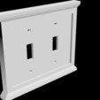 Download STL file Single, Double, & Triple Light Switch Covers ・ Cults