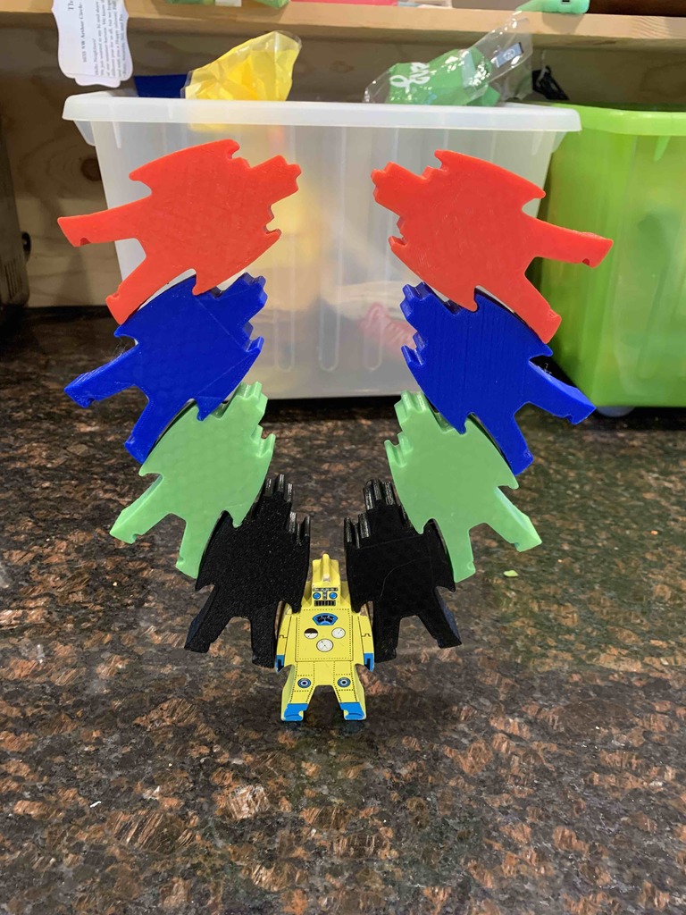 Free 3D file Stacking Robot Blocks・3D printer design to download・Cults