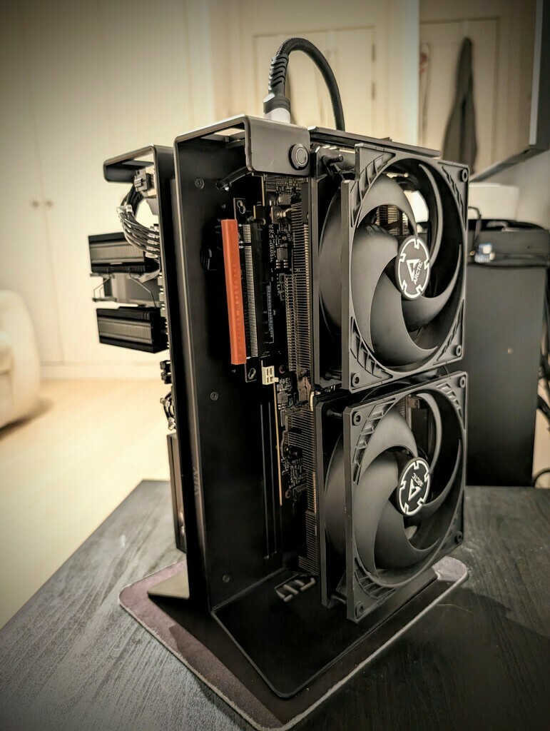 Free 3D file Asus 3080ti tuf fan duct 140mm 🖥️・3D printable design to ...