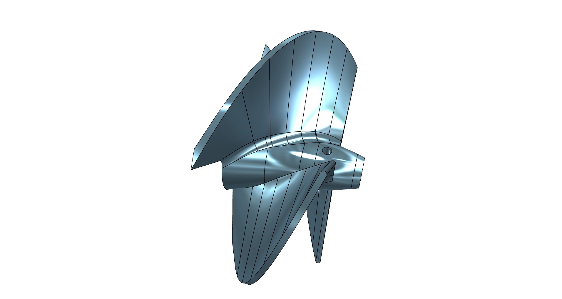 STL file 3 BLADE IMPELLER FOR JET PUMP UNIT- 95MM・3D printable model to ...