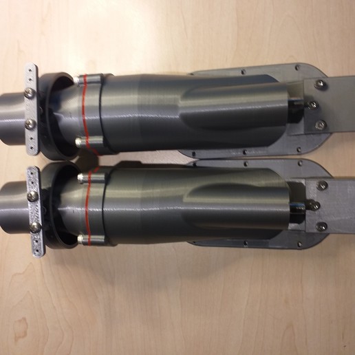 Download STL file Water Jet Propulsion Pump Unit Hamilton Water Jet ...