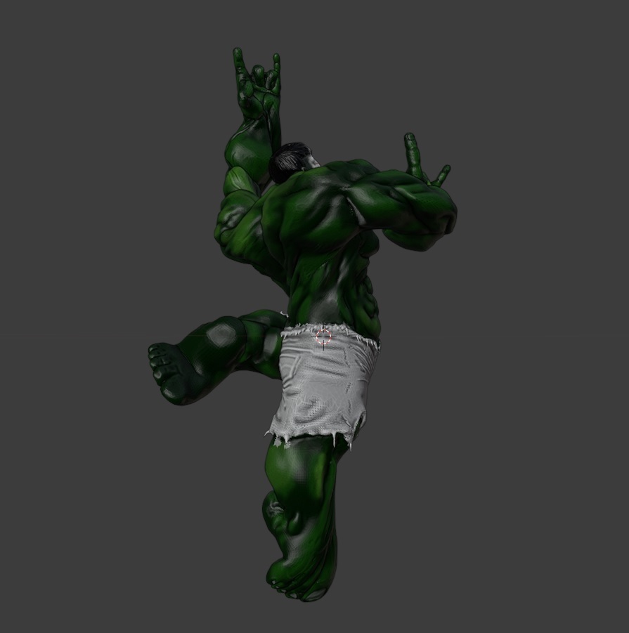 Download free STL file Hulk Dance 2.0 • 3D printing design ・ Cults