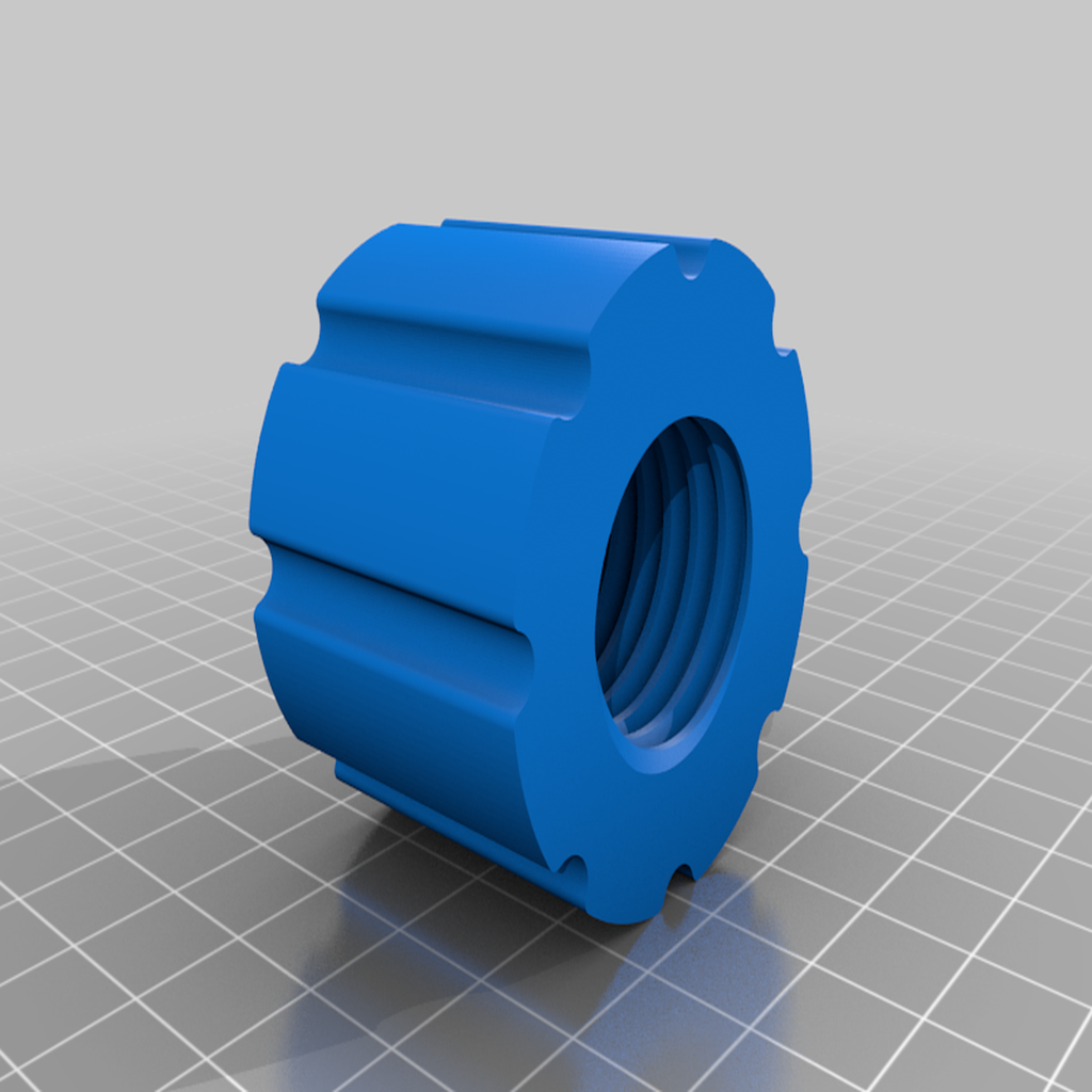Download free STL file 1" x 8 TPI faceplates for 80mm chucks • 3D ...