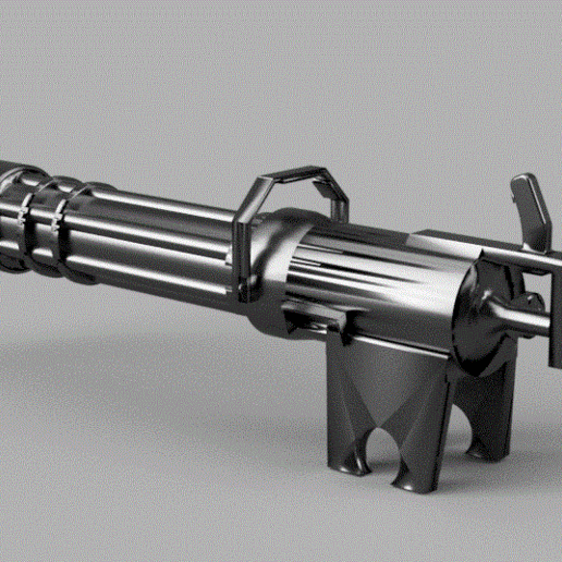 Download free STL file Mini-Gun for G.I. Joe Water Moccasin • 3D ...