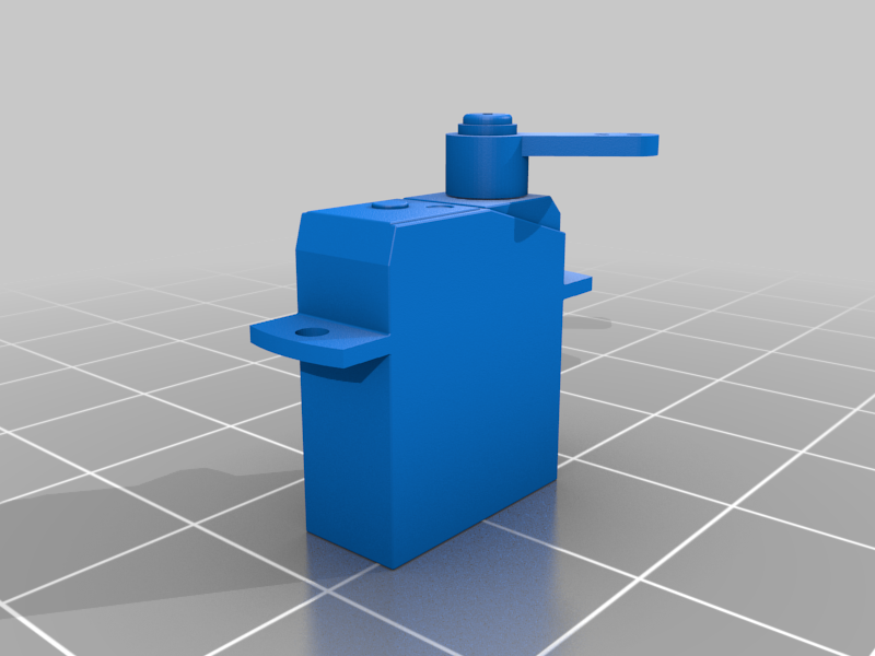 STL file Micro servo PZ-15320 🚁・Model to download and 3D print・Cults