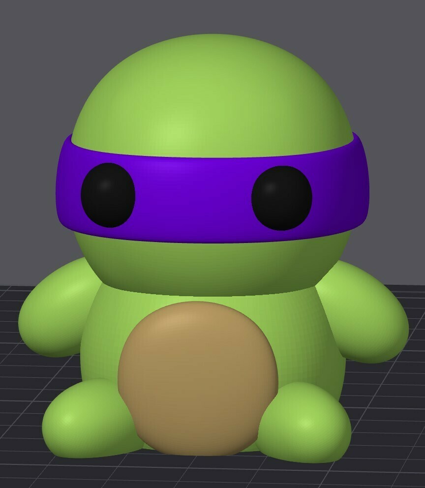 Free 3D file Teenage Mutant Ninja Turtles Multi Colored・3D print design ...