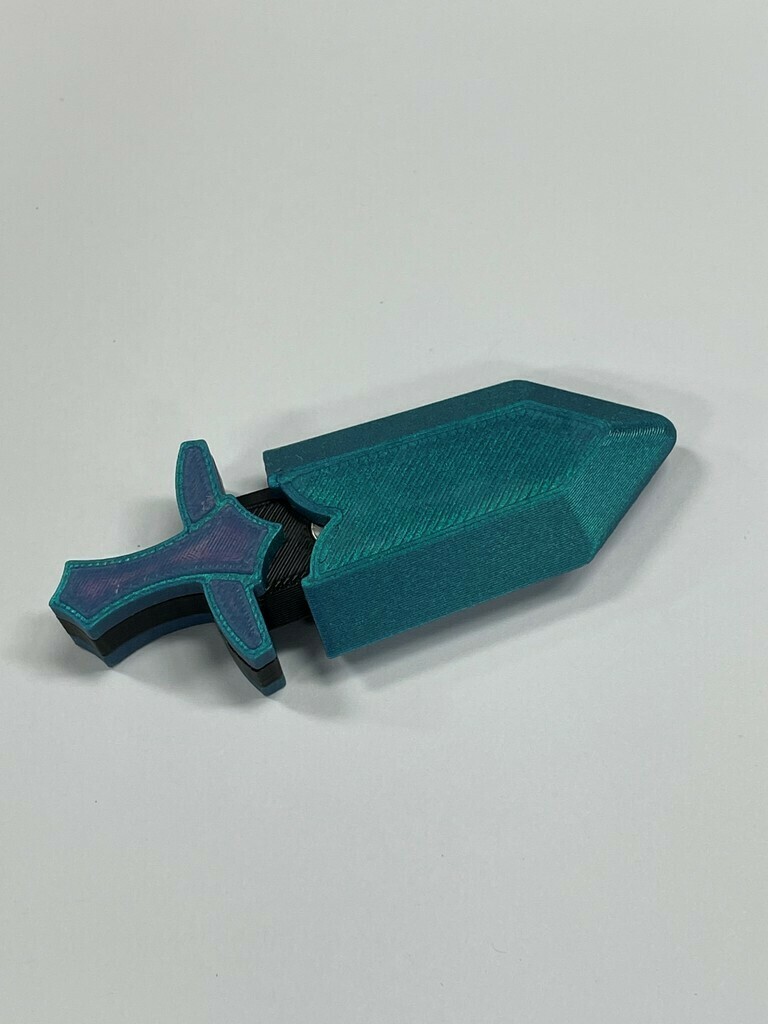 Free STL file TikTok Magnetic Fidget Sword 🧲・3D printing template to ...