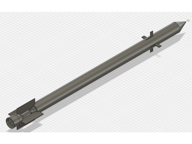Free STL file MISTRAL missile・3D printable object to download・Cults