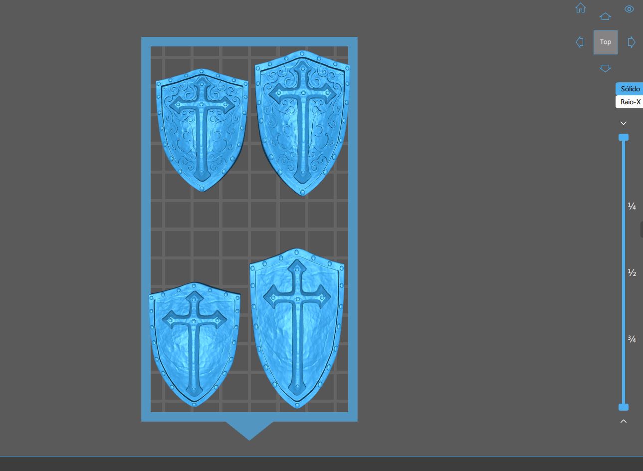 3D file Medieval Weapons Shield pack・Model to download and 3D print・Cults