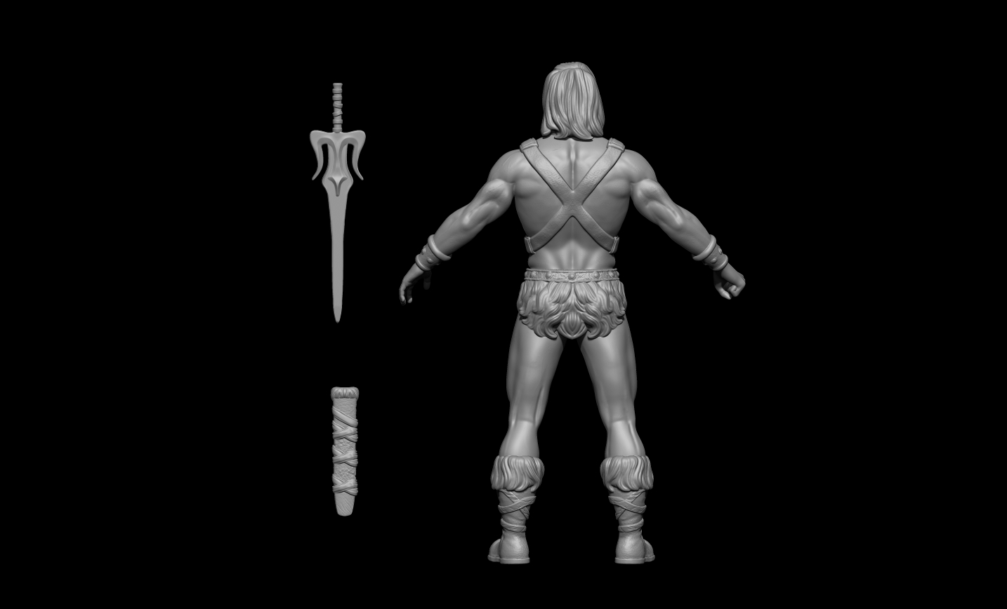 Fichier STL Fan Art de He Man 🎨・Design à télécharger et à imprimer en ...