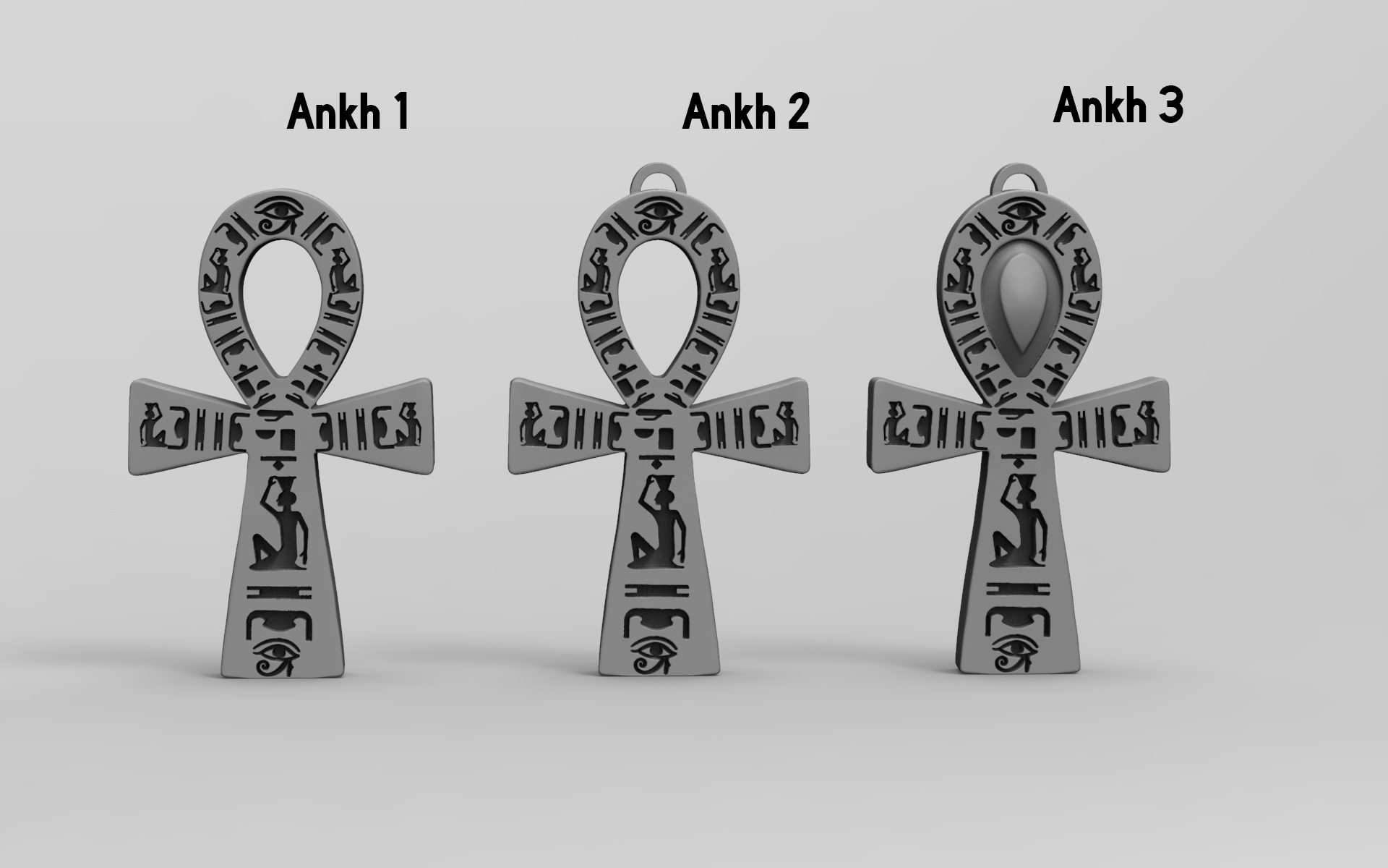 3D file Ankh Cross ・3D print model to download・Cults