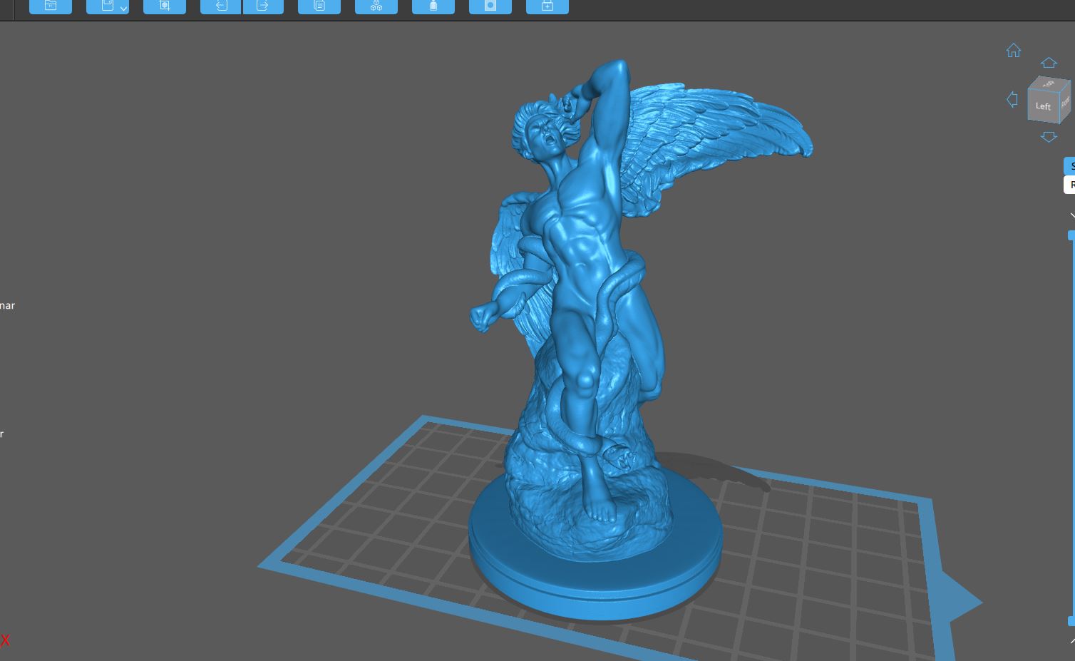Archivo STL Ángel caído 🐉・Modelo imprimible en 3D para descargar・Cults