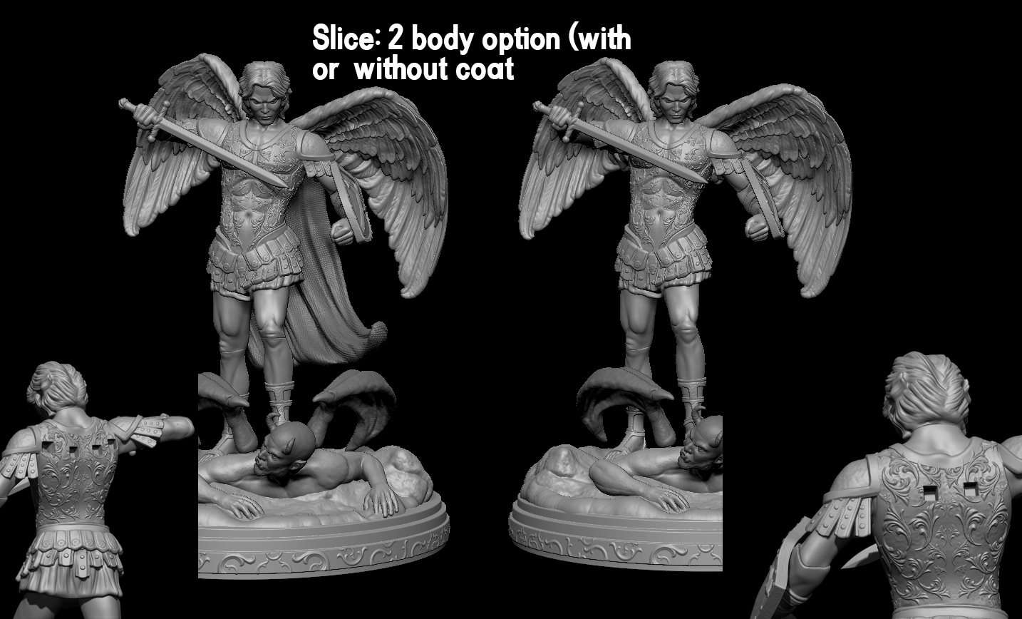 STL file St Michael Archangel・Model to download and 3D print・Cults