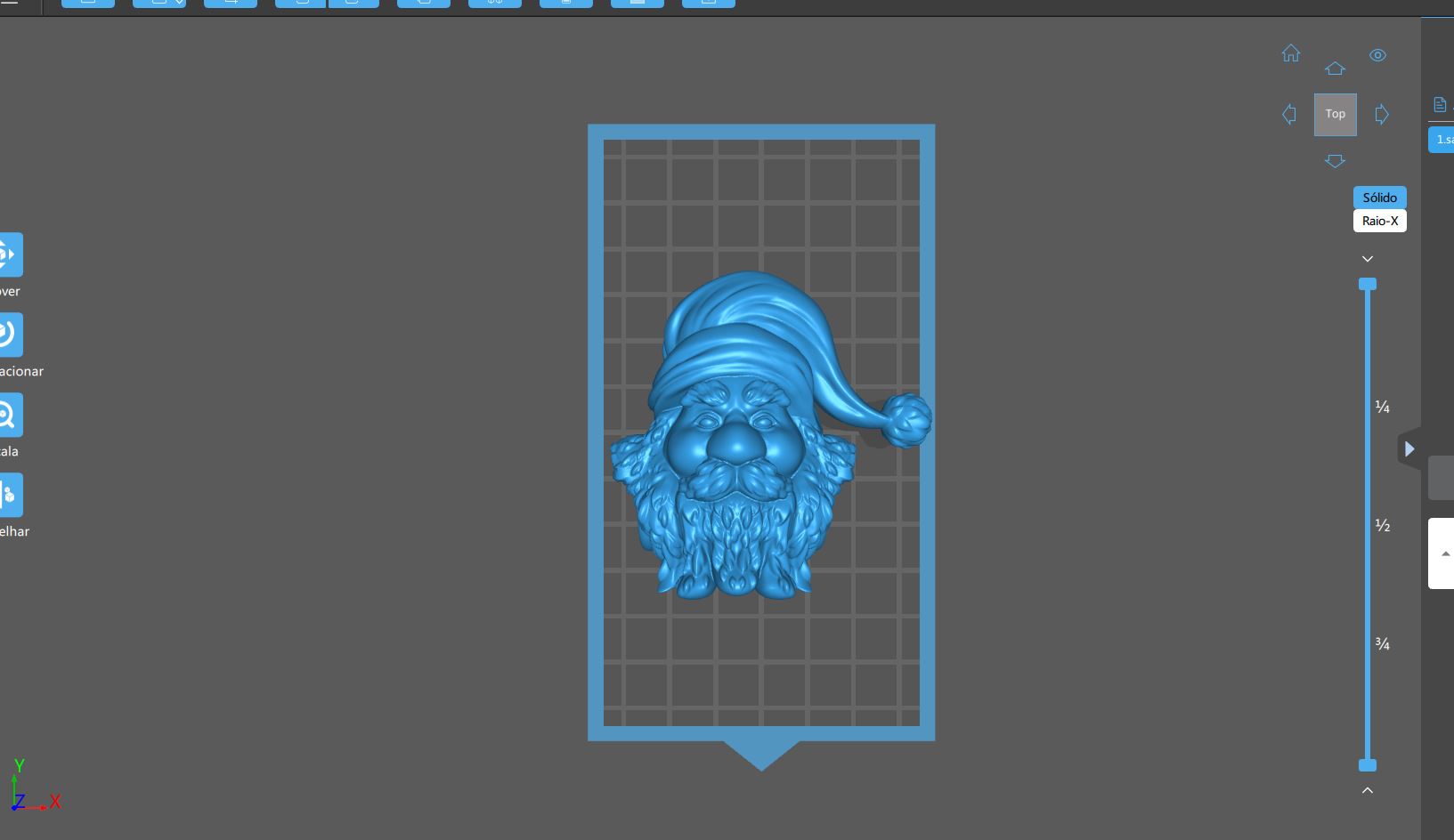 STL file Santa Claus Head 🎅・Design to download and 3D print・Cults