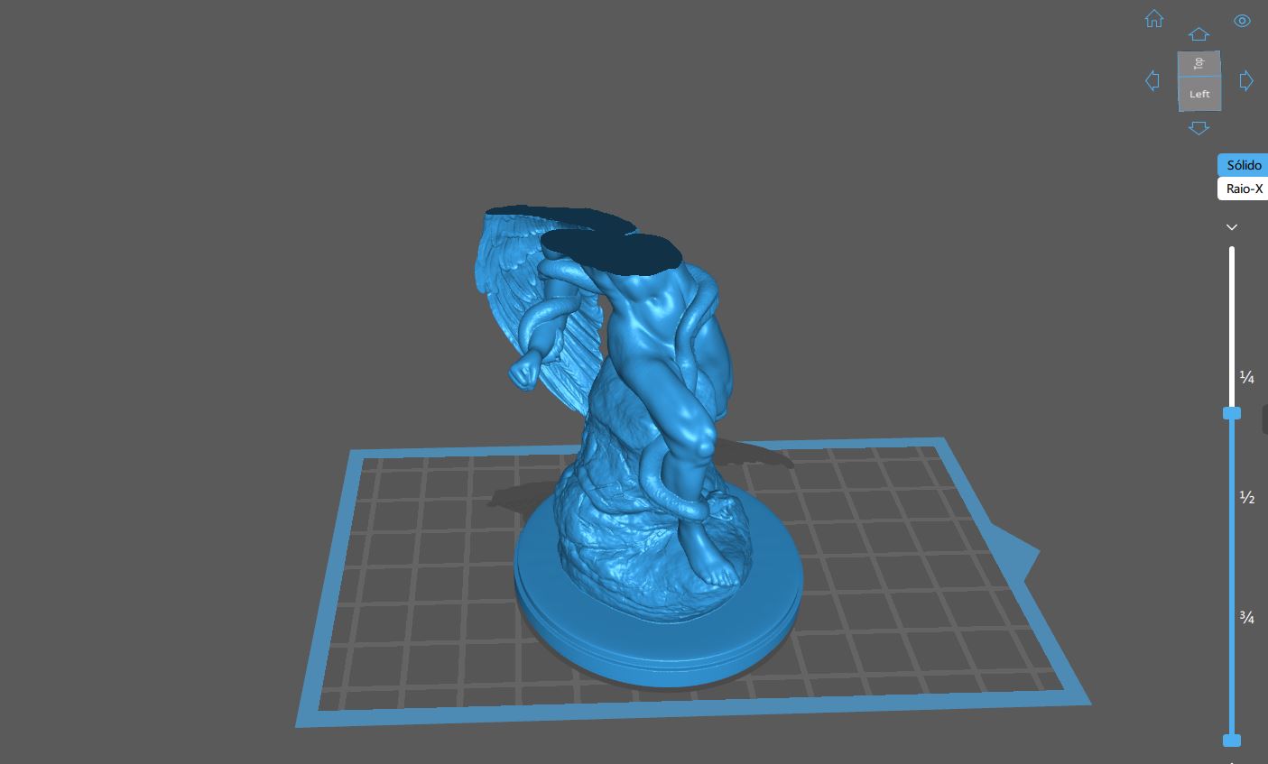 Archivo STL Ángel caído 🐉・Modelo imprimible en 3D para descargar・Cults