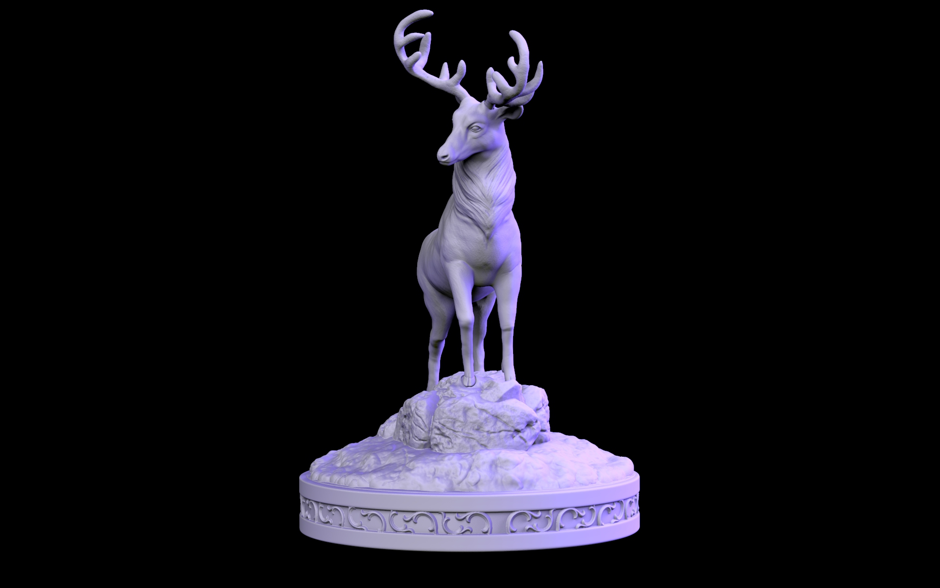3D file Deer Sculpture・3D printer model to download・Cults