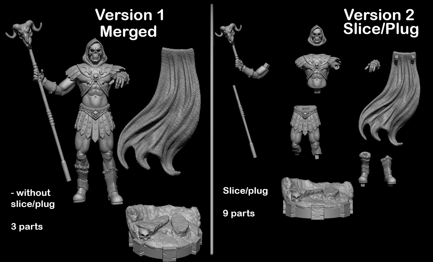 3D file Skeletor Fan Art・3D printer design to download・Cults