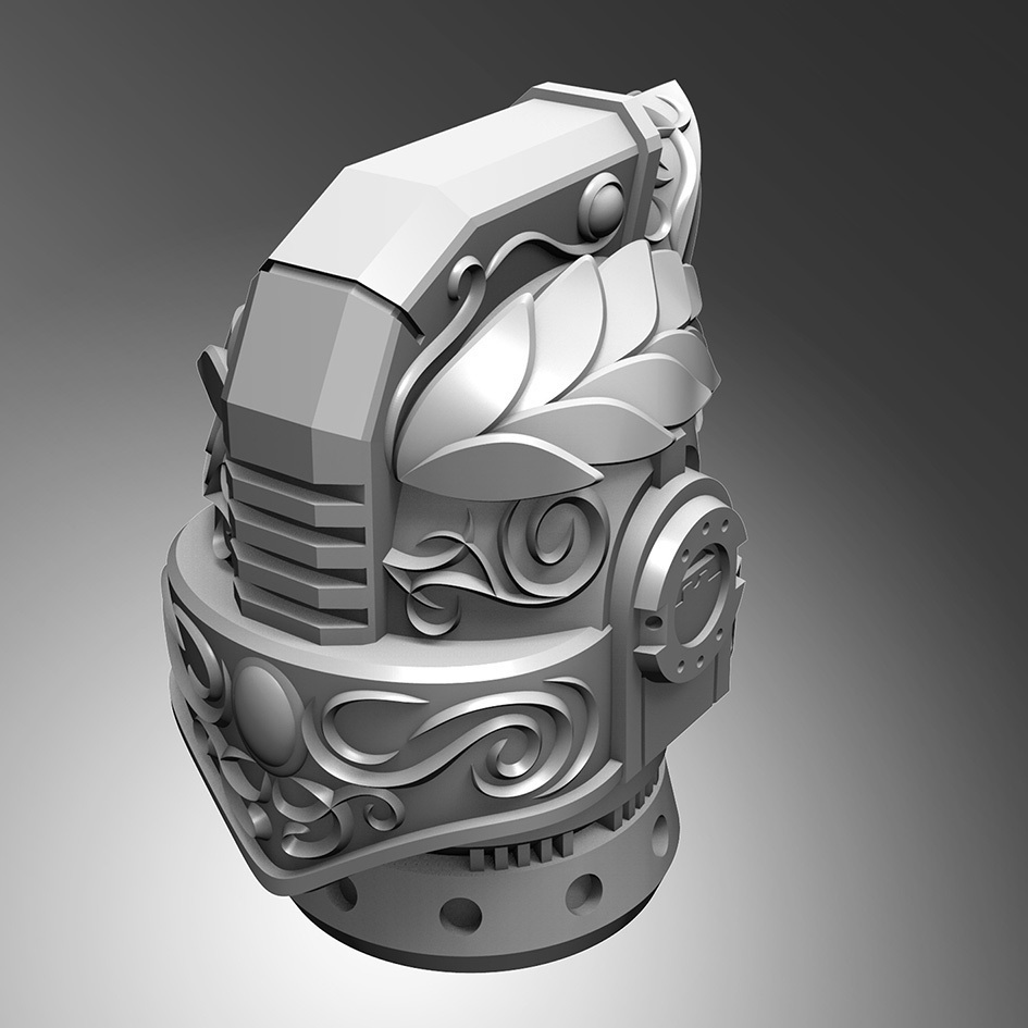 3D file Warhammer 40k generic Helmet High detailed ⚔・3D printer model ...