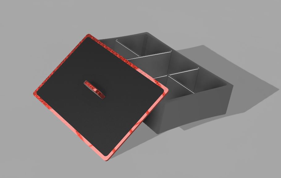 STL file jewelry box 📦・3D printer model to download・Cults