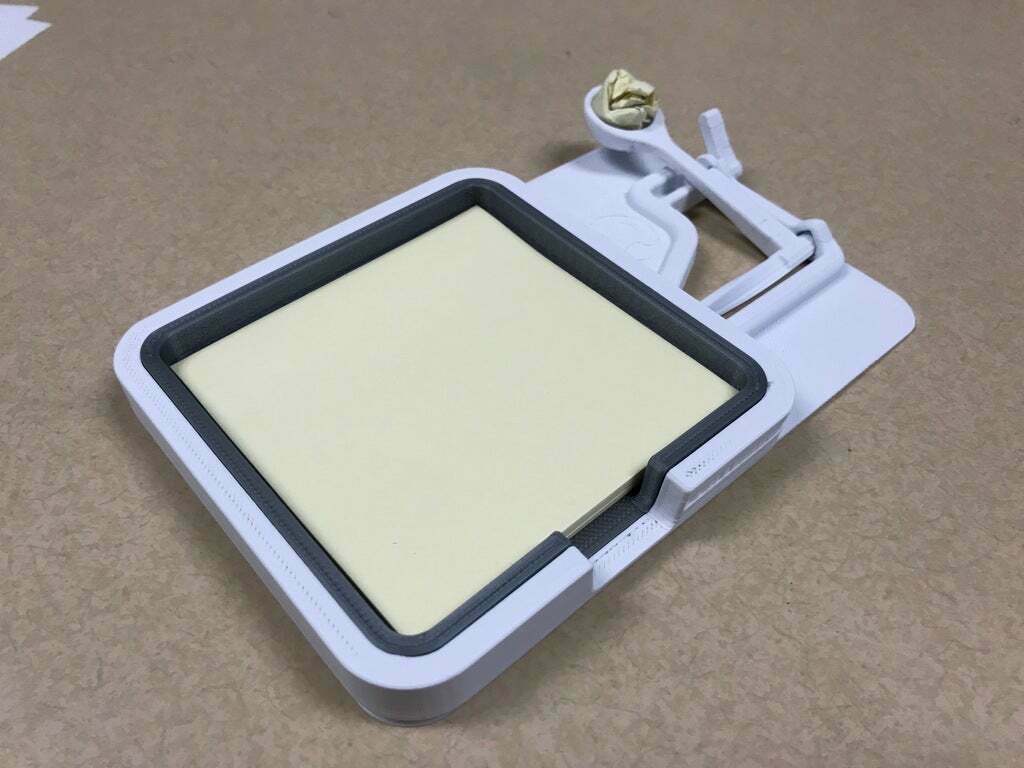 Free STL file Post It Note Catapult and Holder 🏢・3D print model to ...