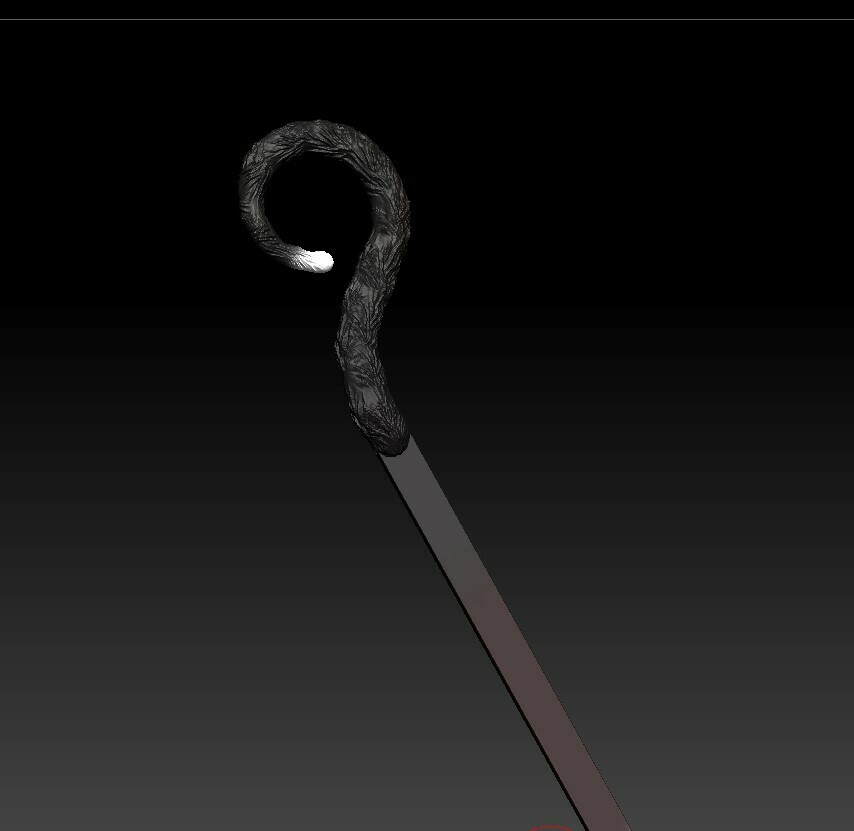 STL file book mark cat tail・3D printer design to download・Cults