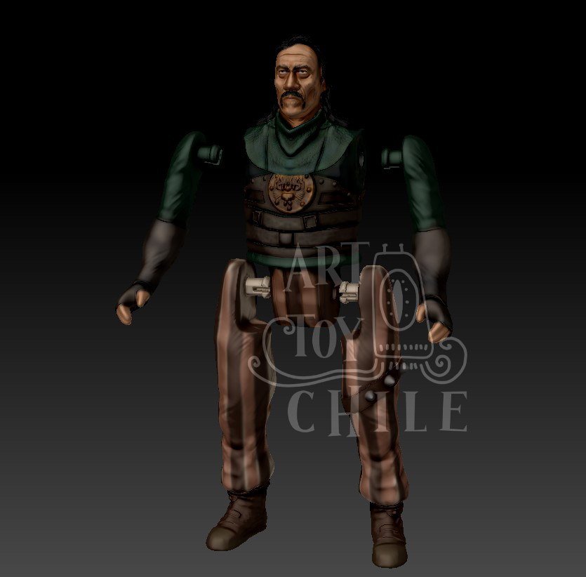 Fichier OBJ star wars danny trejo Machete rancor keeper machete machete ...