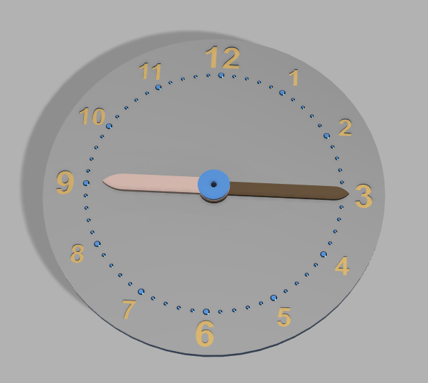 Free STL file Clock for kids (learning toy)・3D printer model to ...