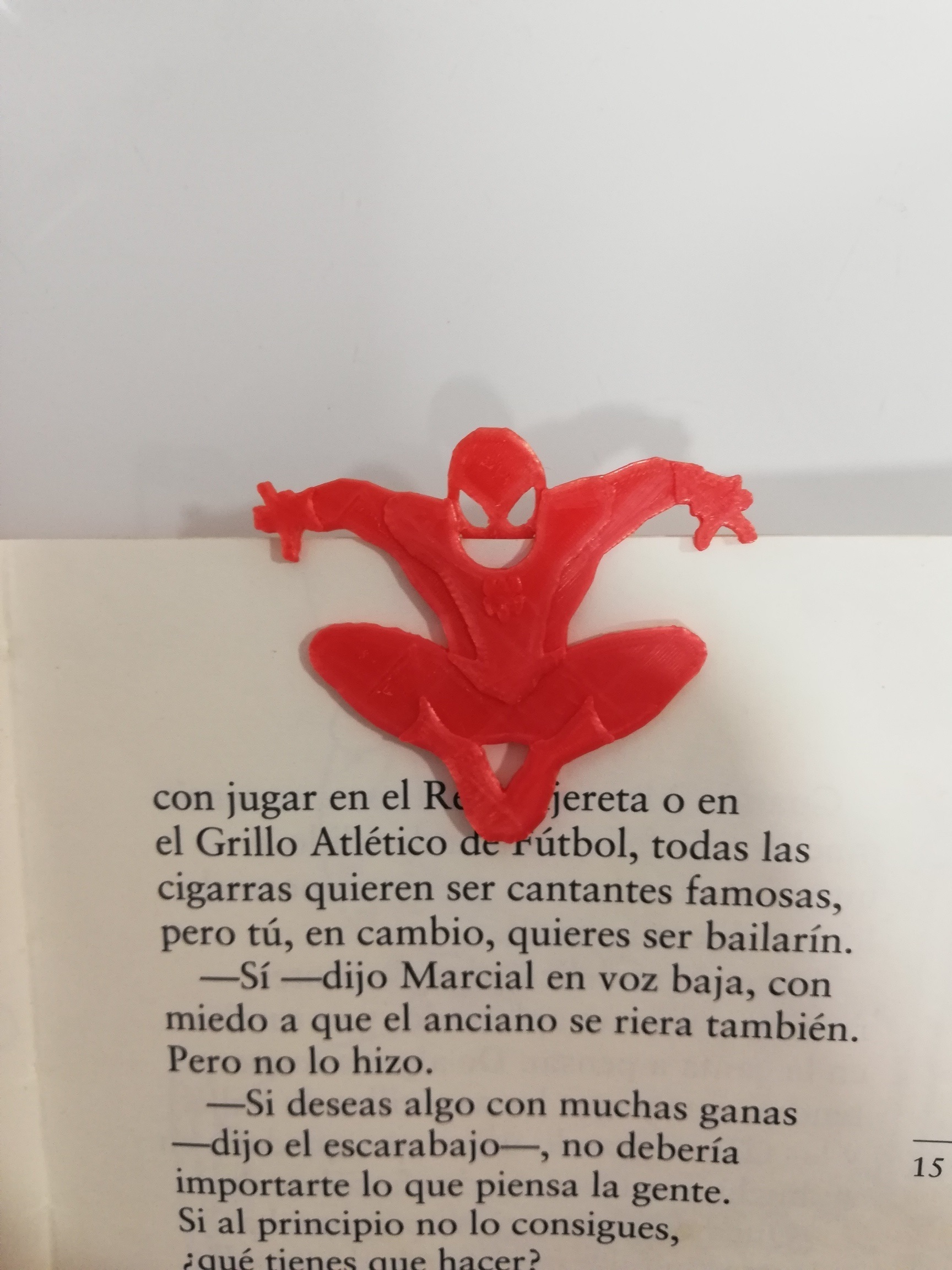 Free STL file SPIDER-MAN BOOKMARK 🔖・3D printable object to download・Cults