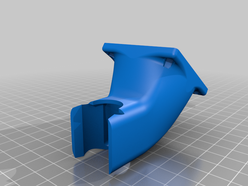 Free STL file 50mm Fan Duct for ED3V6・3D printable design to download・Cults