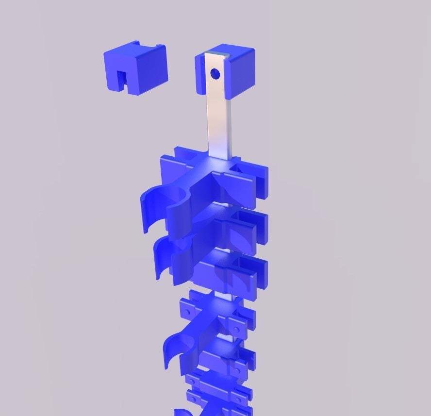 Download free STL file Socket Organizer With Rail, Dual • 3D print ...