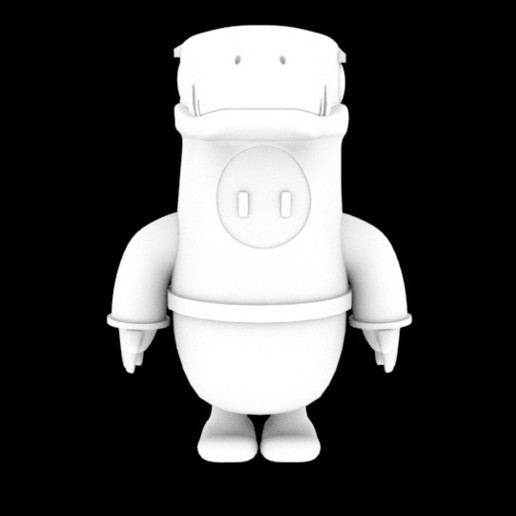 Download STL file FALL GUYS T-REX • 3D printing design ・ Cults