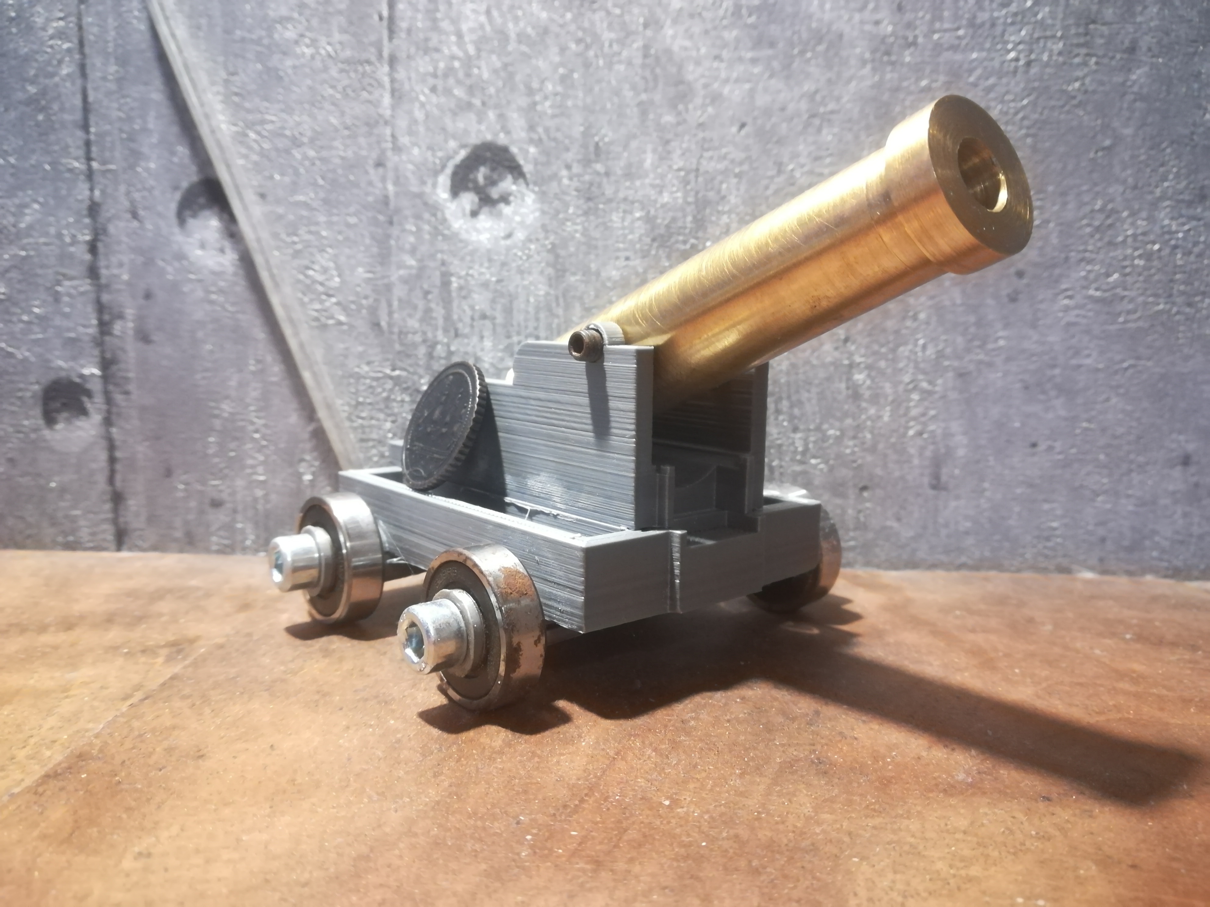 Free STL file Miniature cannon・3D printer model to download・Cults