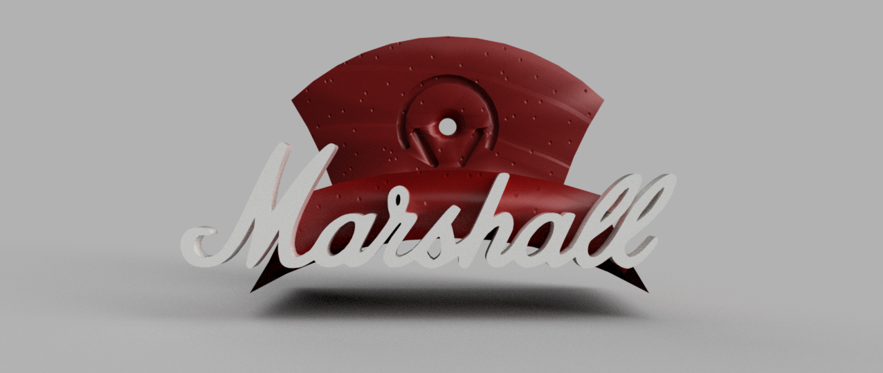 STL file MARSHALL STYLE HEADPHONE HOLDER 🎧・3D printer model to download ...