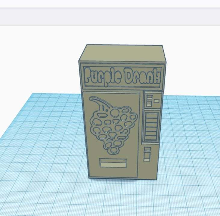 Free STL file Soda Vending Machine 🚂・3D printer model to download・Cults