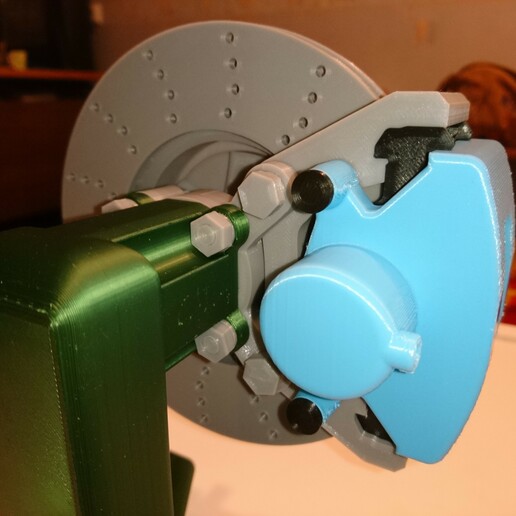 Download STL file Wheel with brake system • 3D print object ・ Cults