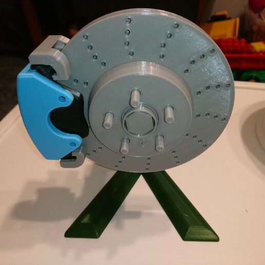 Download STL file Wheel with brake system • 3D print object ・ Cults