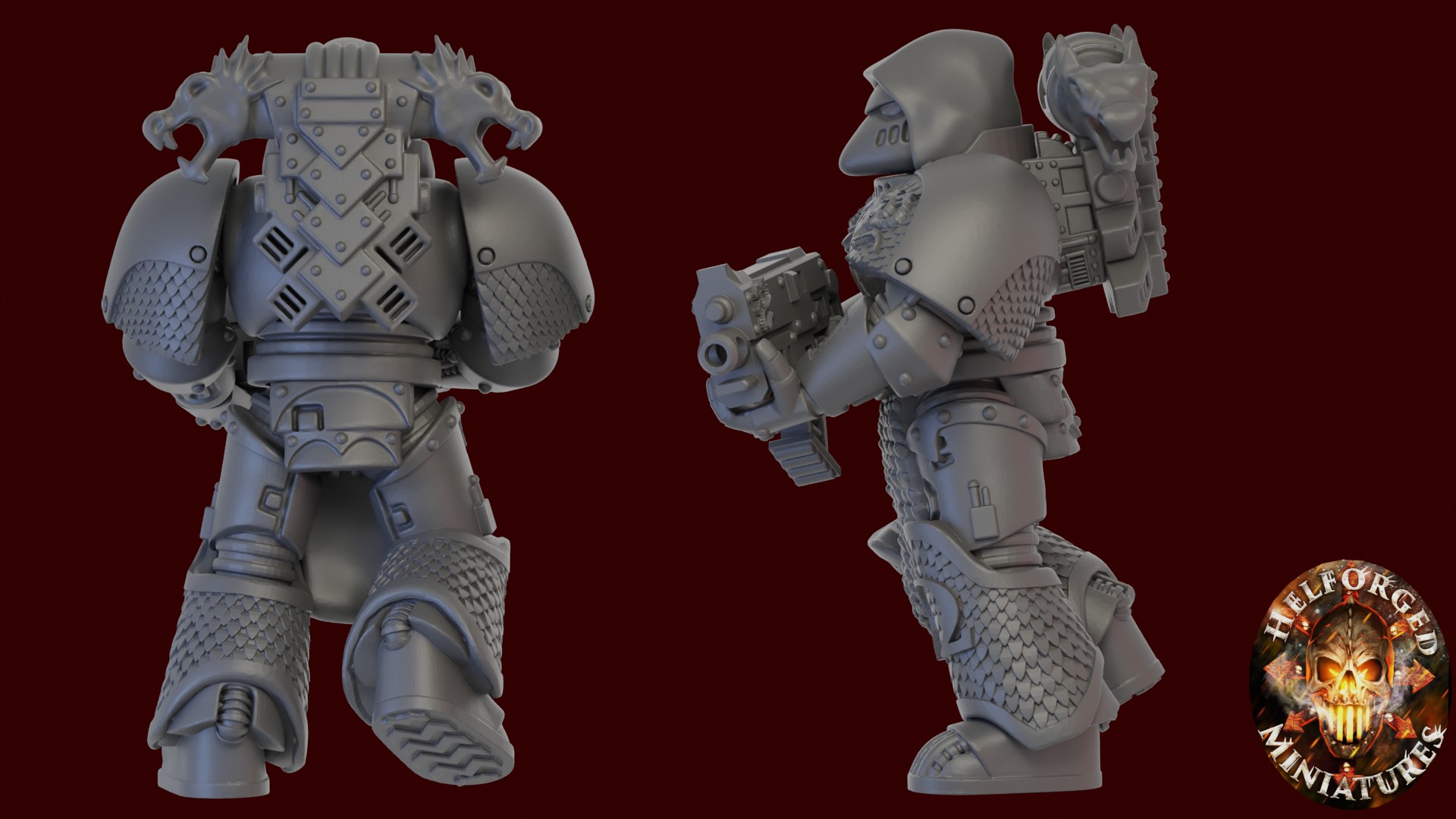 Free 3D file Hydra Legion Free Promo Model 🆓・Template to download and ...