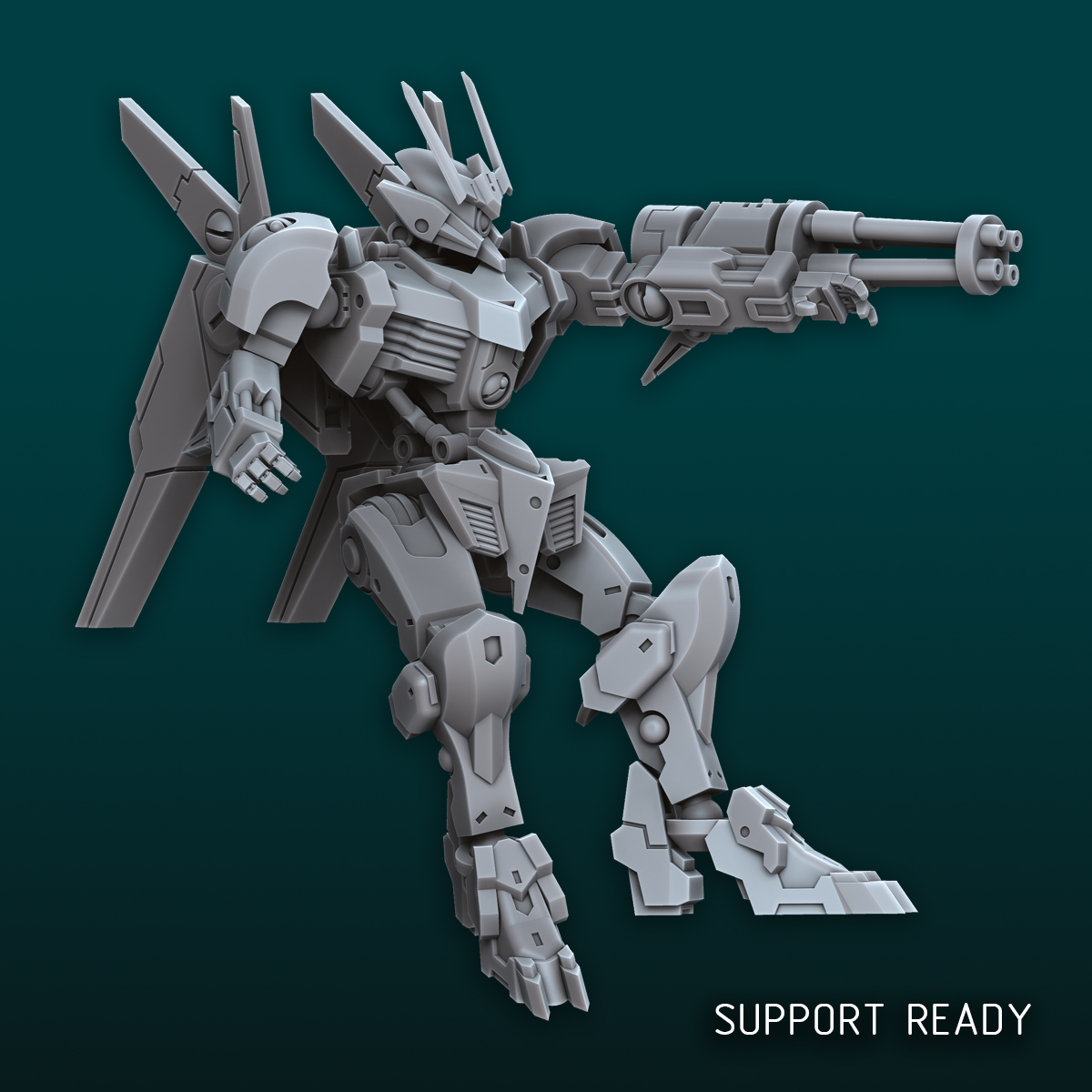 3D file Commander Frozen Battlesuit・3D print object to download・Cults