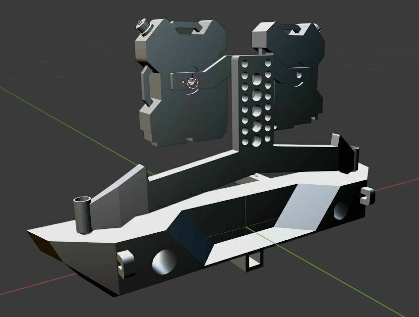 Free STL file AXIAL REAR BUMPER 🚗・3D printer design to download・Cults