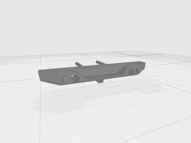 Free STL file AXIAL REAR BUMPER 🚗・3D printer design to download・Cults