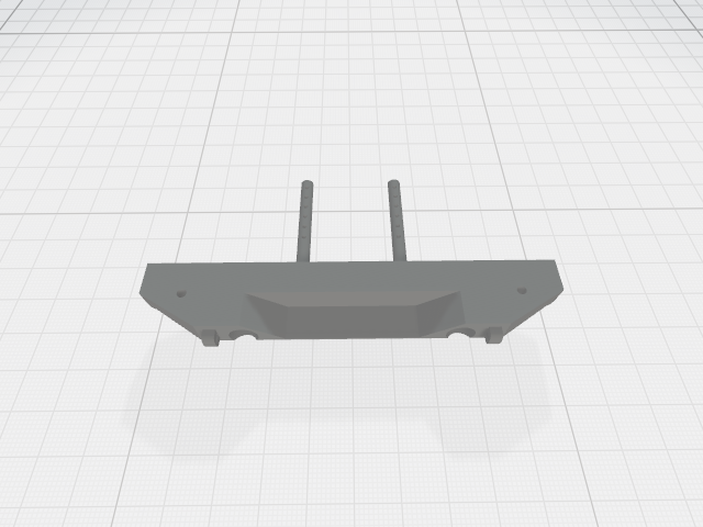 Free STL file AXIAL REAR BUMPER 🚗・3D printer design to download・Cults