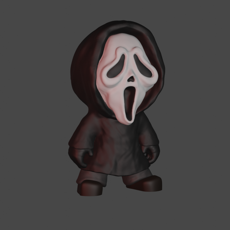STL file Ghostface (2021 edition) 🎃・Template to download and 3D print・Cults
