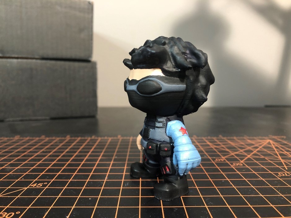 Free STL file Winter Soldier - Marvel 🫡・3D printer model to download・Cults