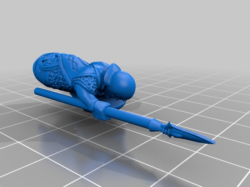 Free 3D file Elf Spearman・3D printable model to download・Cults