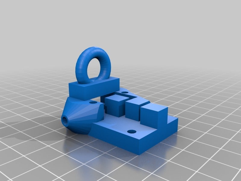 Free STL file Kossel Mini Flying extruder inc new E3D Titan Version・3D ...