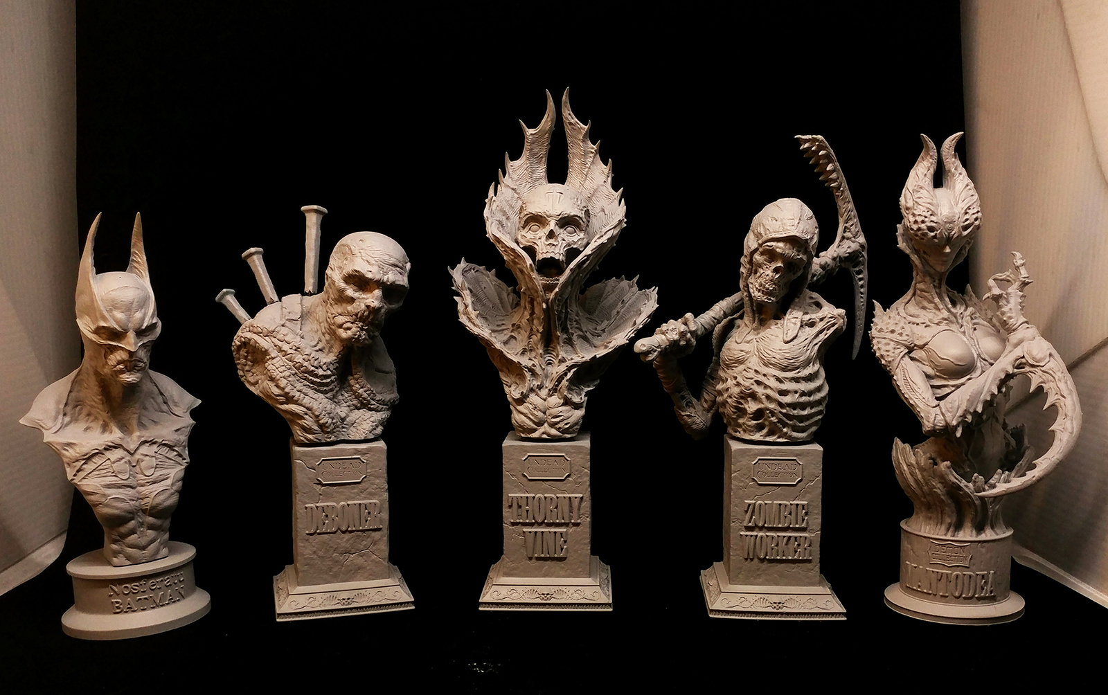 3D file UNDEAD collection - DEBONER・3D printing model to download・Cults