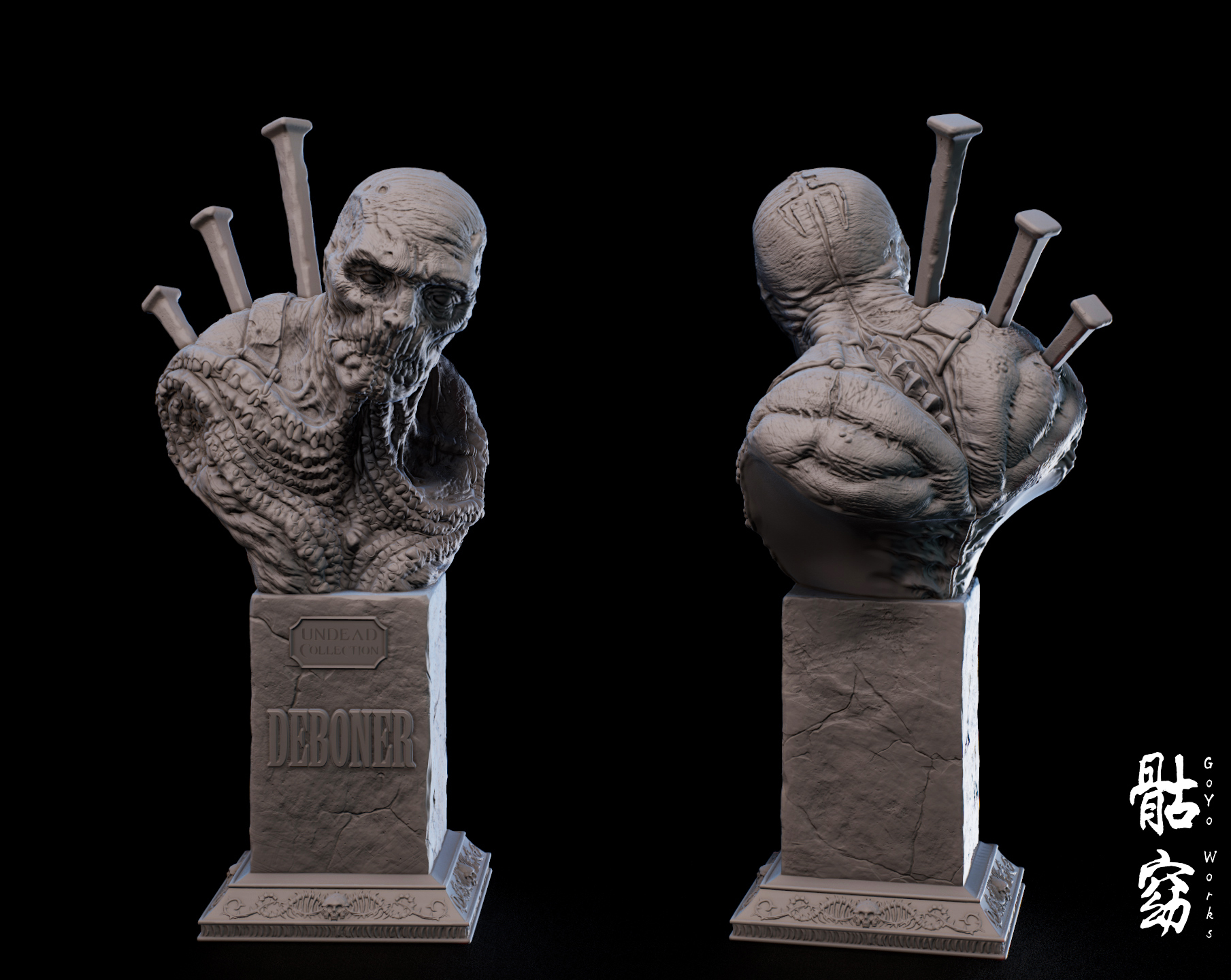 3D file UNDEAD collection - DEBONER・3D printing model to download・Cults