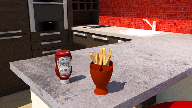 Free STL file French fries cup / French fries cup・3D printable model to ...