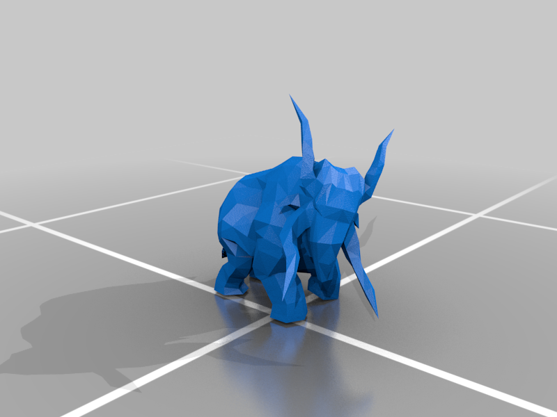 Archivo OBJ gratuito Elekk 👾・Objeto para descargar e imprimir en 3D・Cults