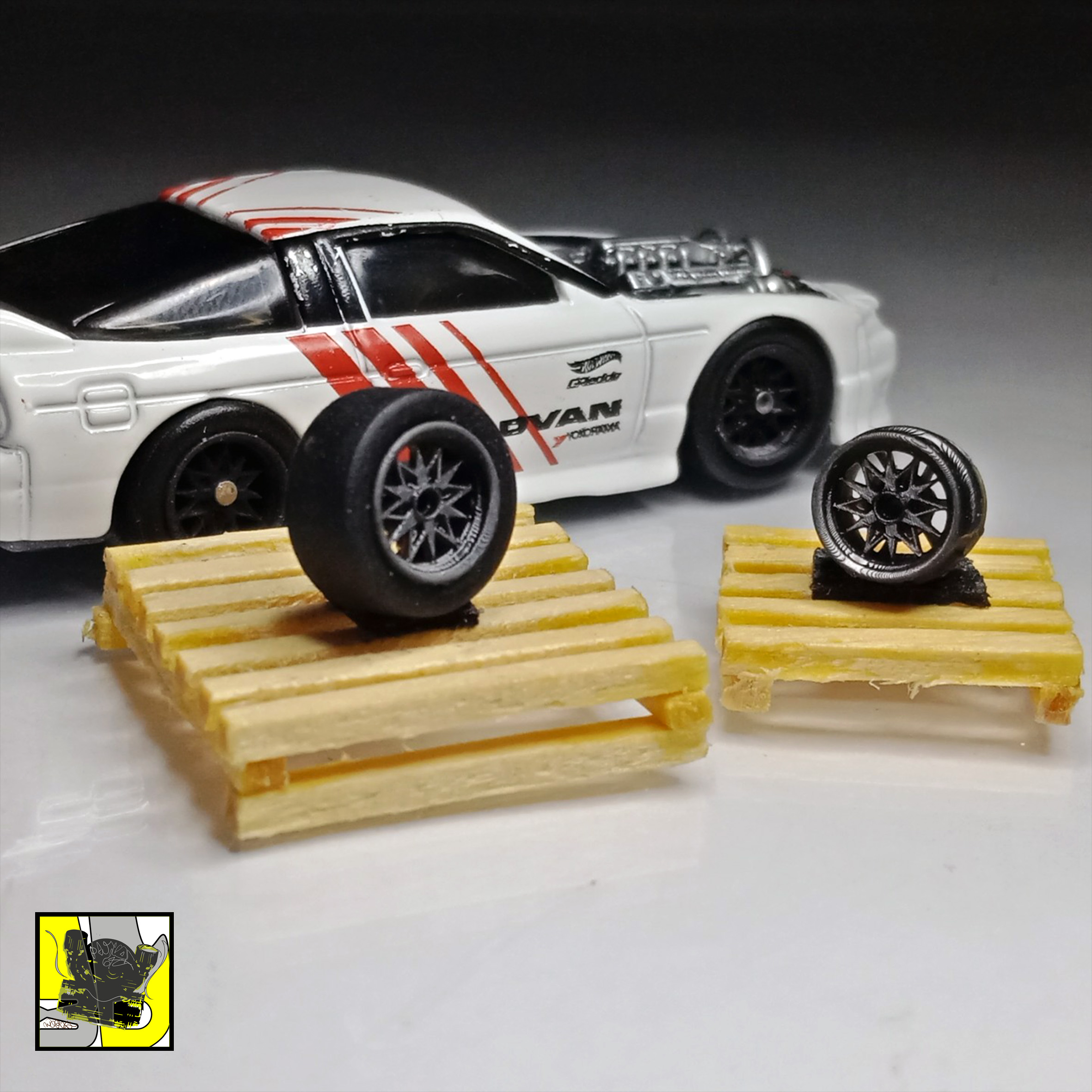 STL file 1/64 Scale Rims 03・3D print design to download・Cults